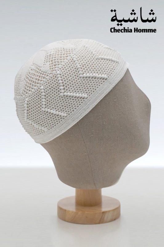 Chechia blanche Réf : 11